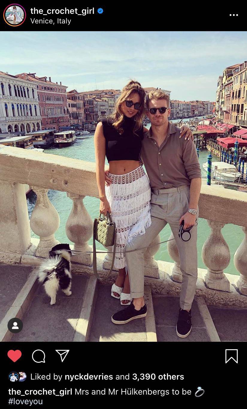 [OT] Nico Hulkenberg is officially engaged! | Scrolller