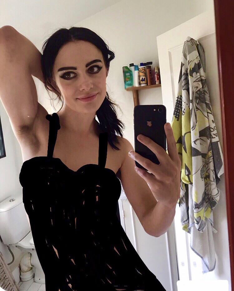 Other than the virtual dress and the armpit hair how am I doing? 😁 (10 months HRT). | Scrolller