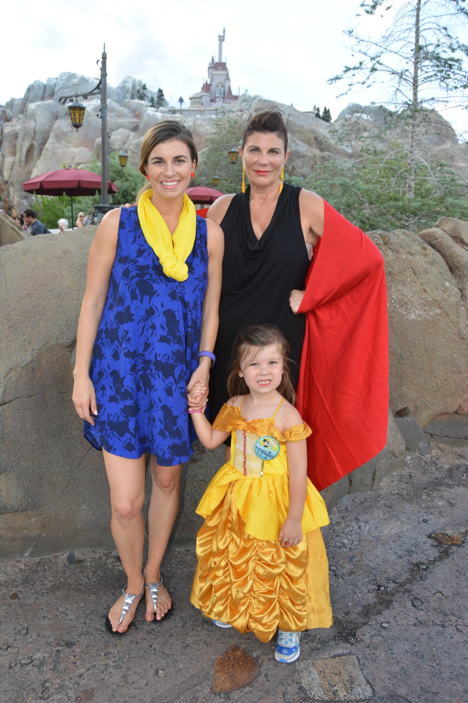 Our Beauty and the Beast bound...Grammy was a surprising good sport as Gaston! | Scrolller