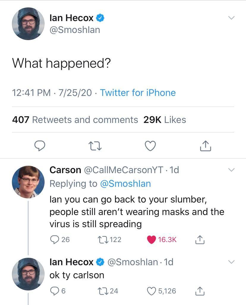 Our boy Carson lookin’ out! | Scrolller