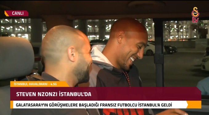 Our new signing Steven Nzonzi, has arrived in Istanbul | Scrolller