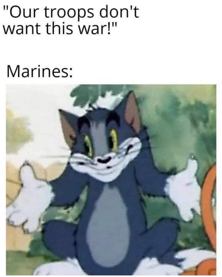 Our troops don't want war | Scrolller