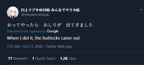 Out of context FBK tweet | Scrolller