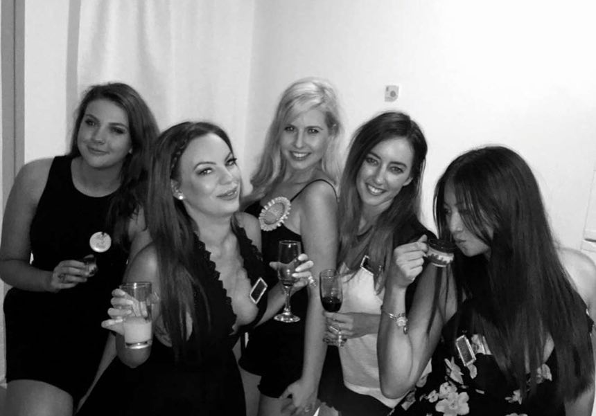 Out With The Girls Scrolller