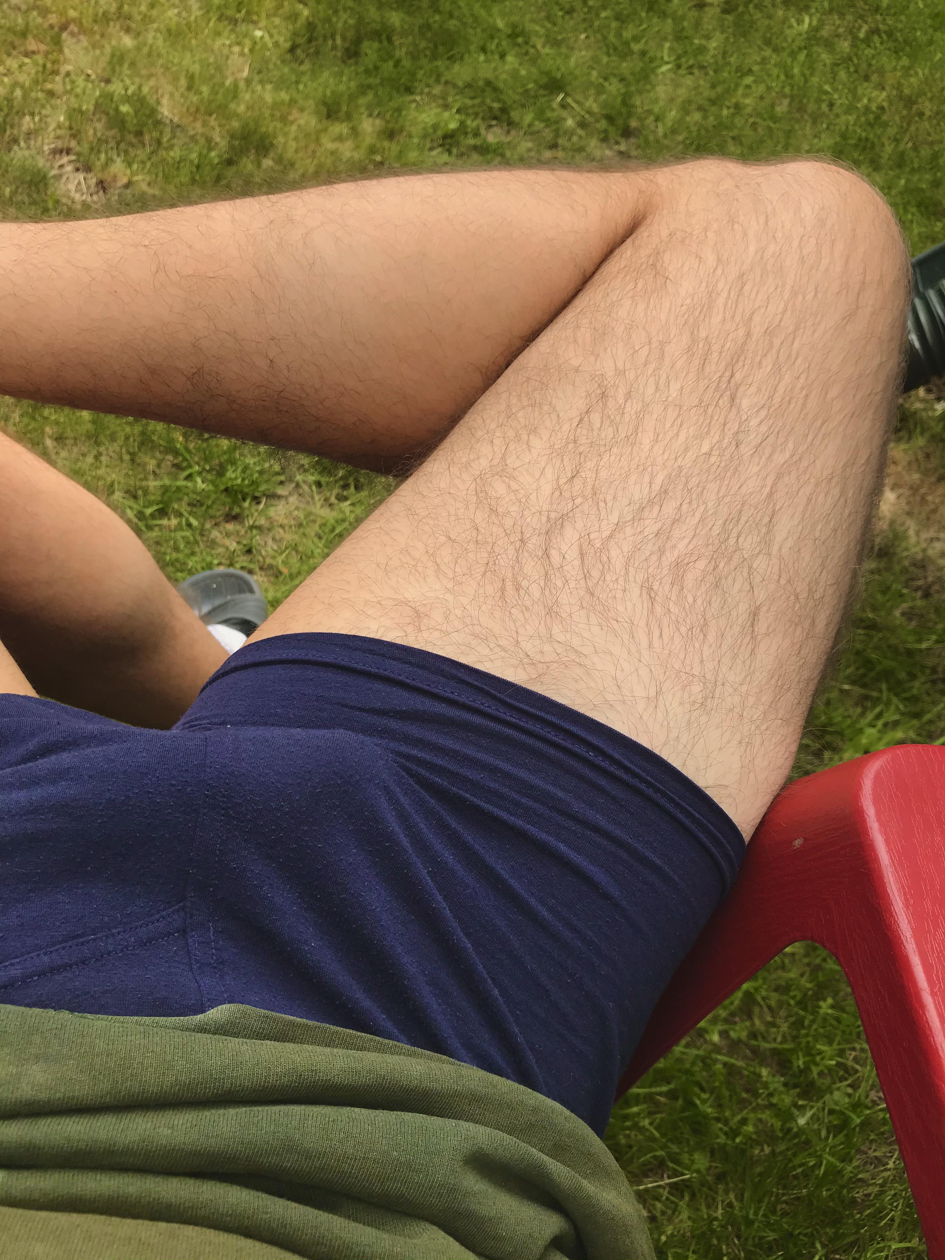 Outdoors bulge anyone? | Scrolller