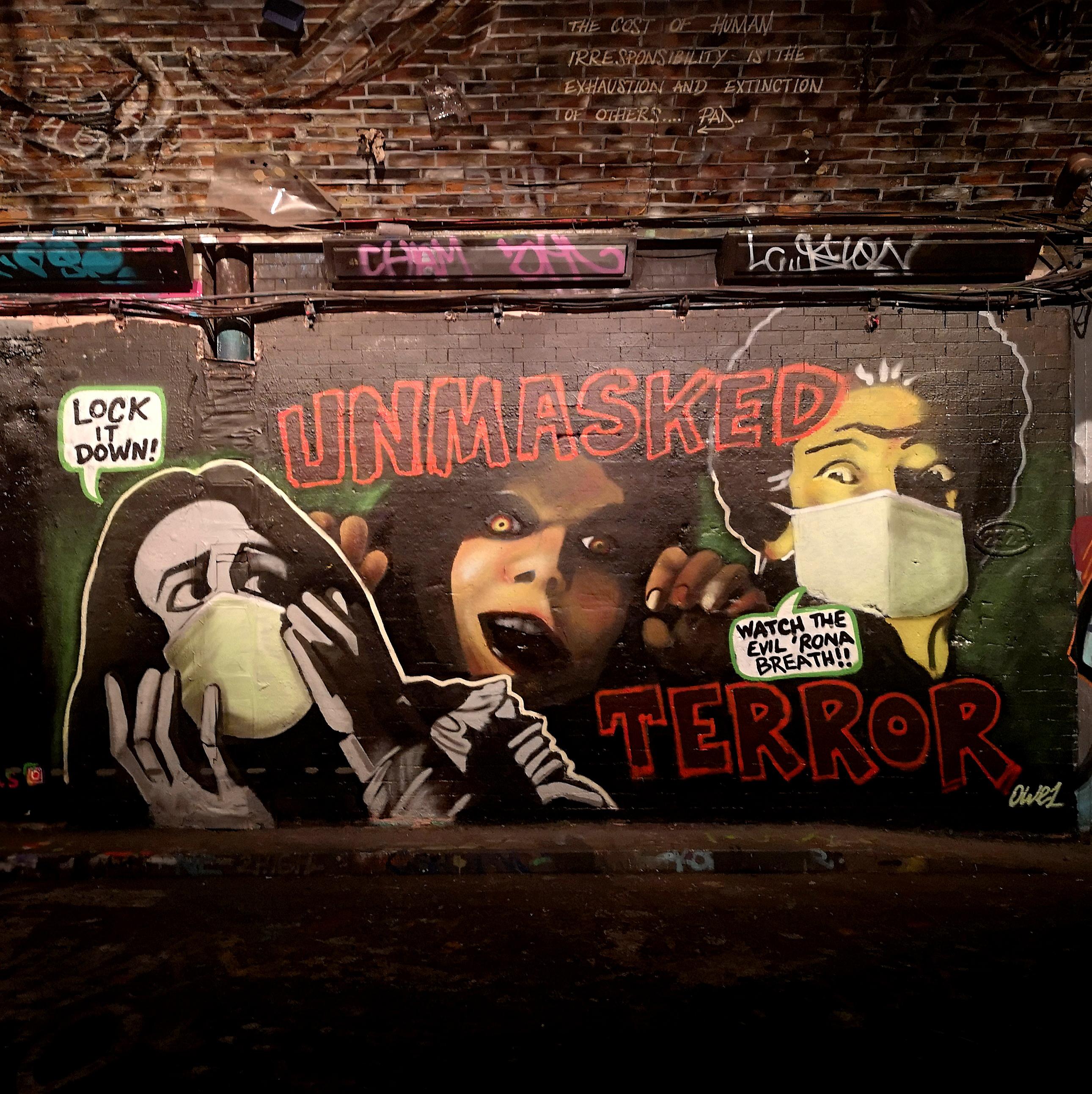 Owe1, Leake Street Tunnel, London | Scrolller