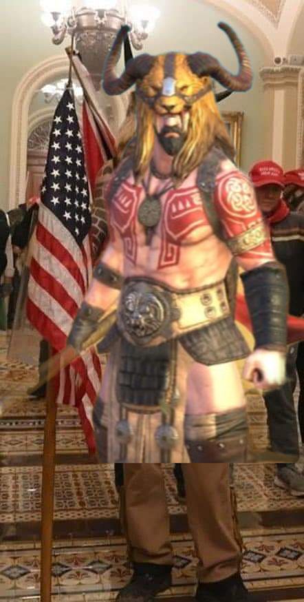 Ox posing at the capitol | Scrolller