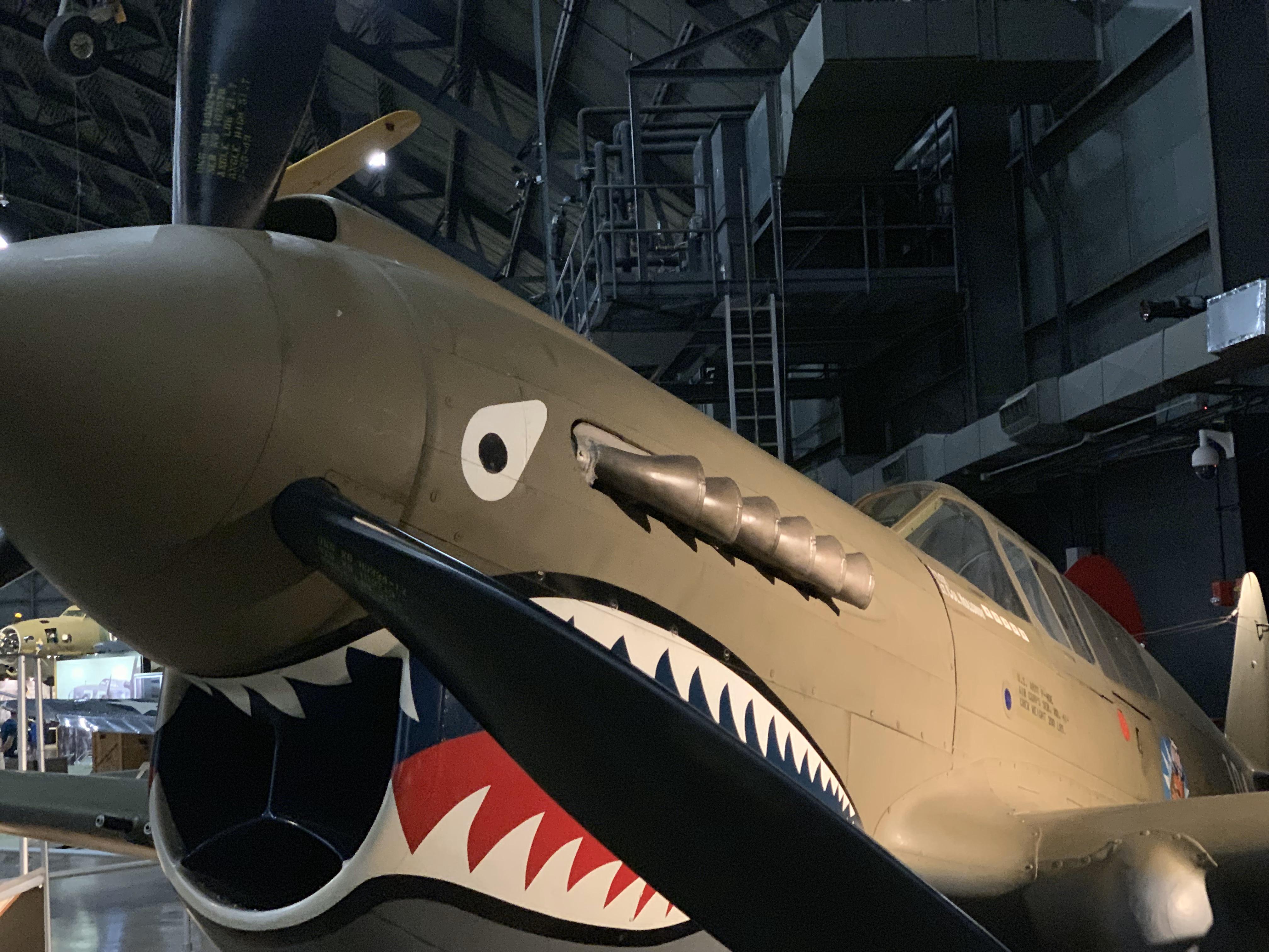 P40 Warhawk at National Air Force Museum | Scrolller
