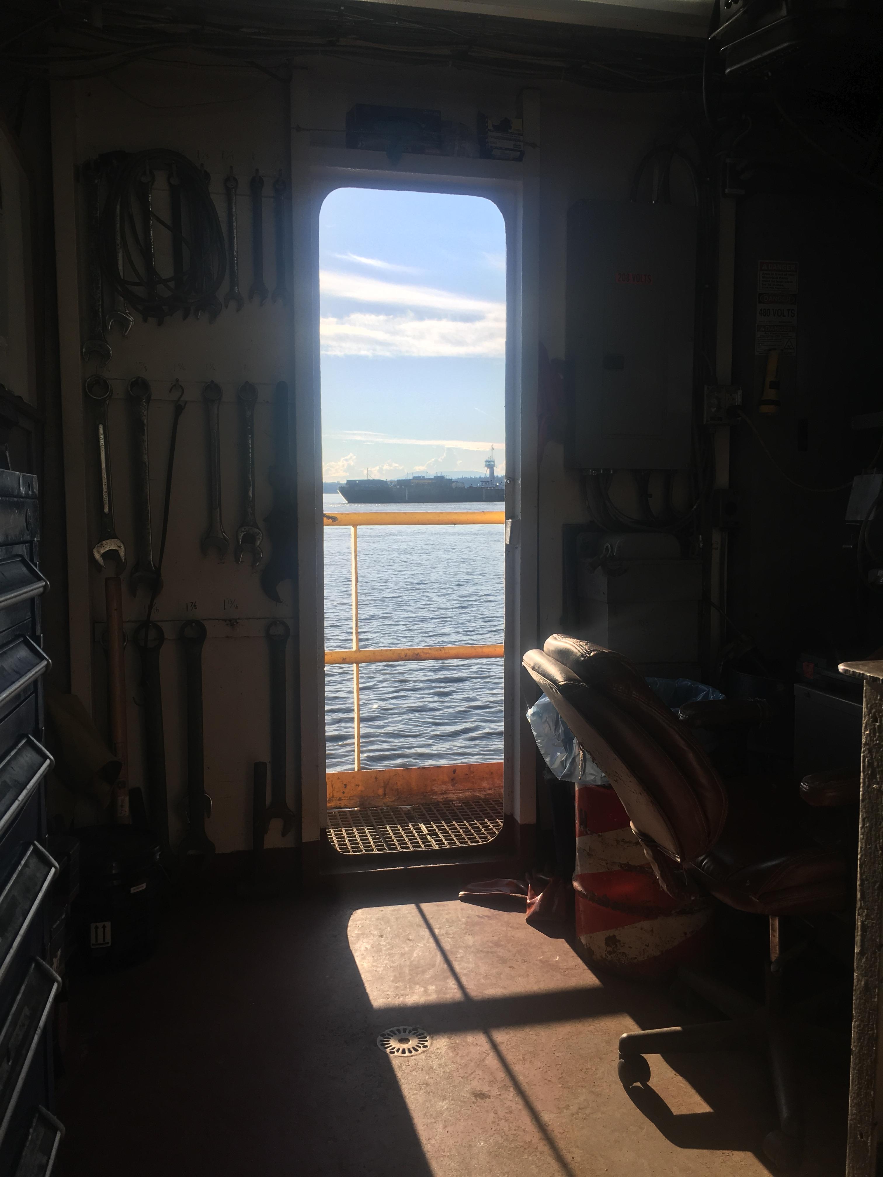 Pacific Wolf landing a fuel barge | Scrolller