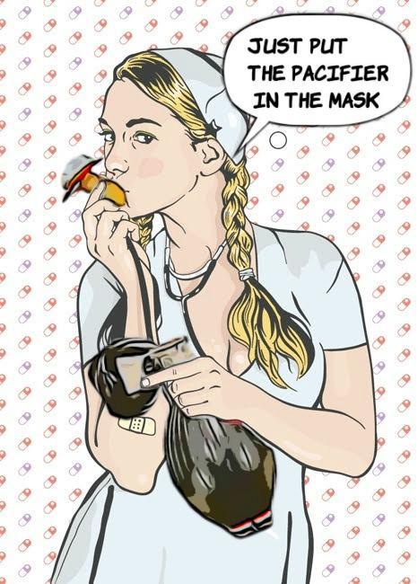 Pacifier mask - how to make | Scrolller