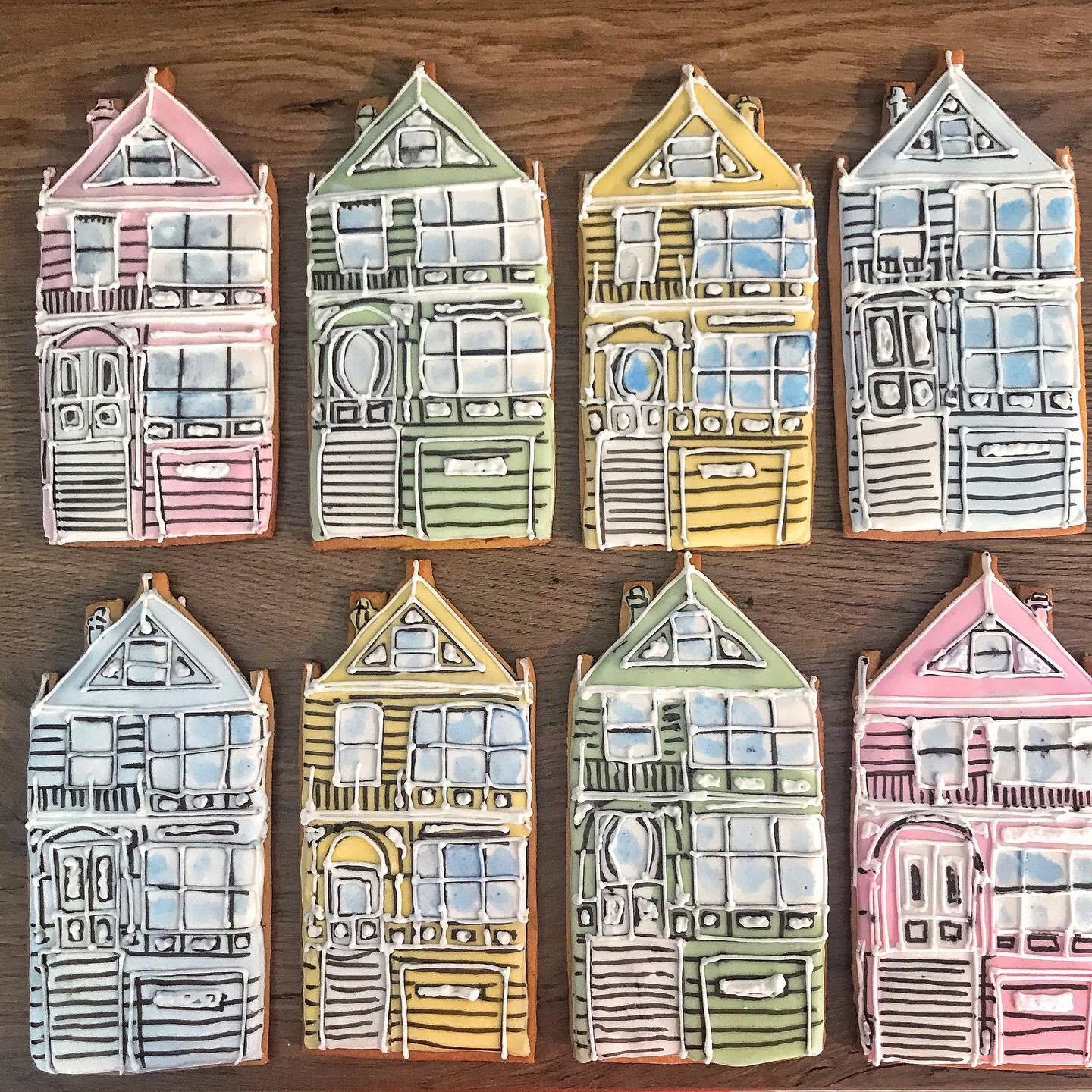 Painted Ladies gingerbread! | Scrolller