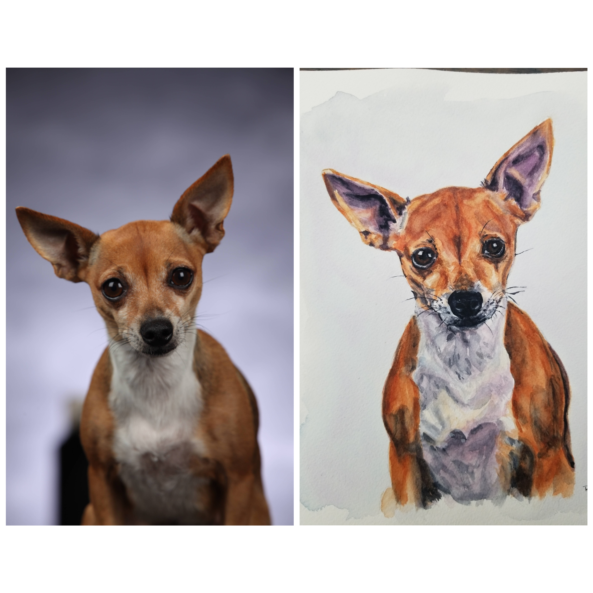 Painted my first ever commissioned portrait | Scrolller