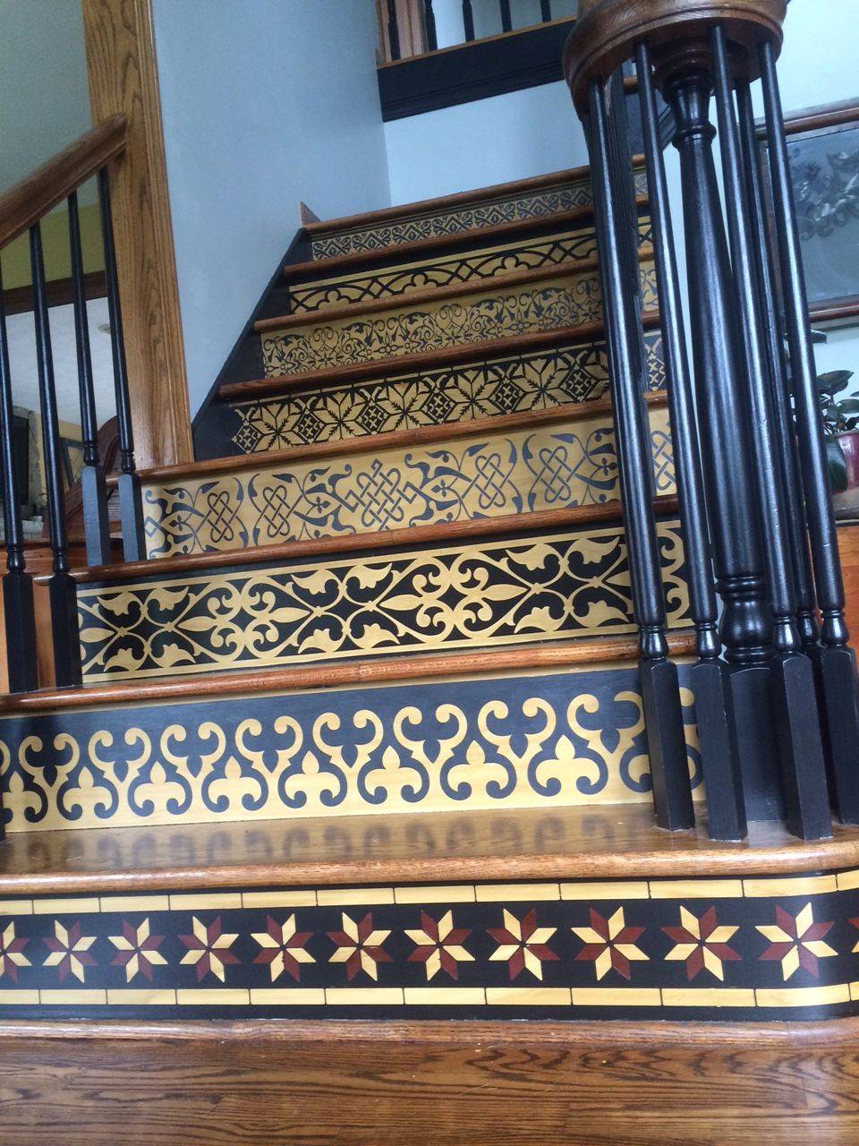 Painted Stair Risers | Scrolller