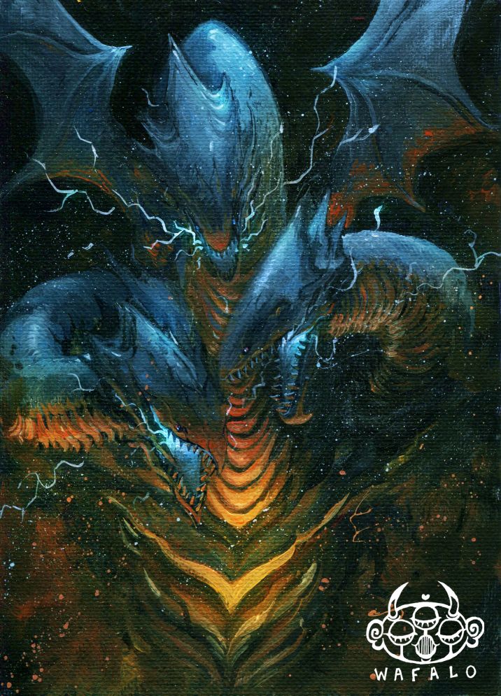 Painted the Blue Eyes Ultimate Dragon! | Scrolller