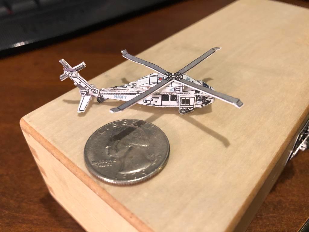 Papercraft Sikorsky SH-60 | Scrolller