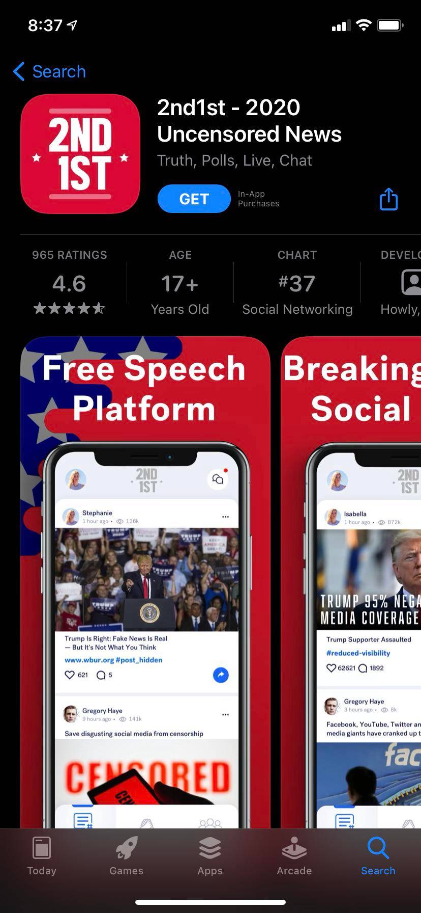 Parler 2.0? | Scrolller