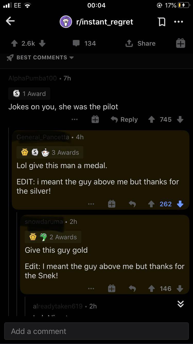 Pathetic moment | Scrolller