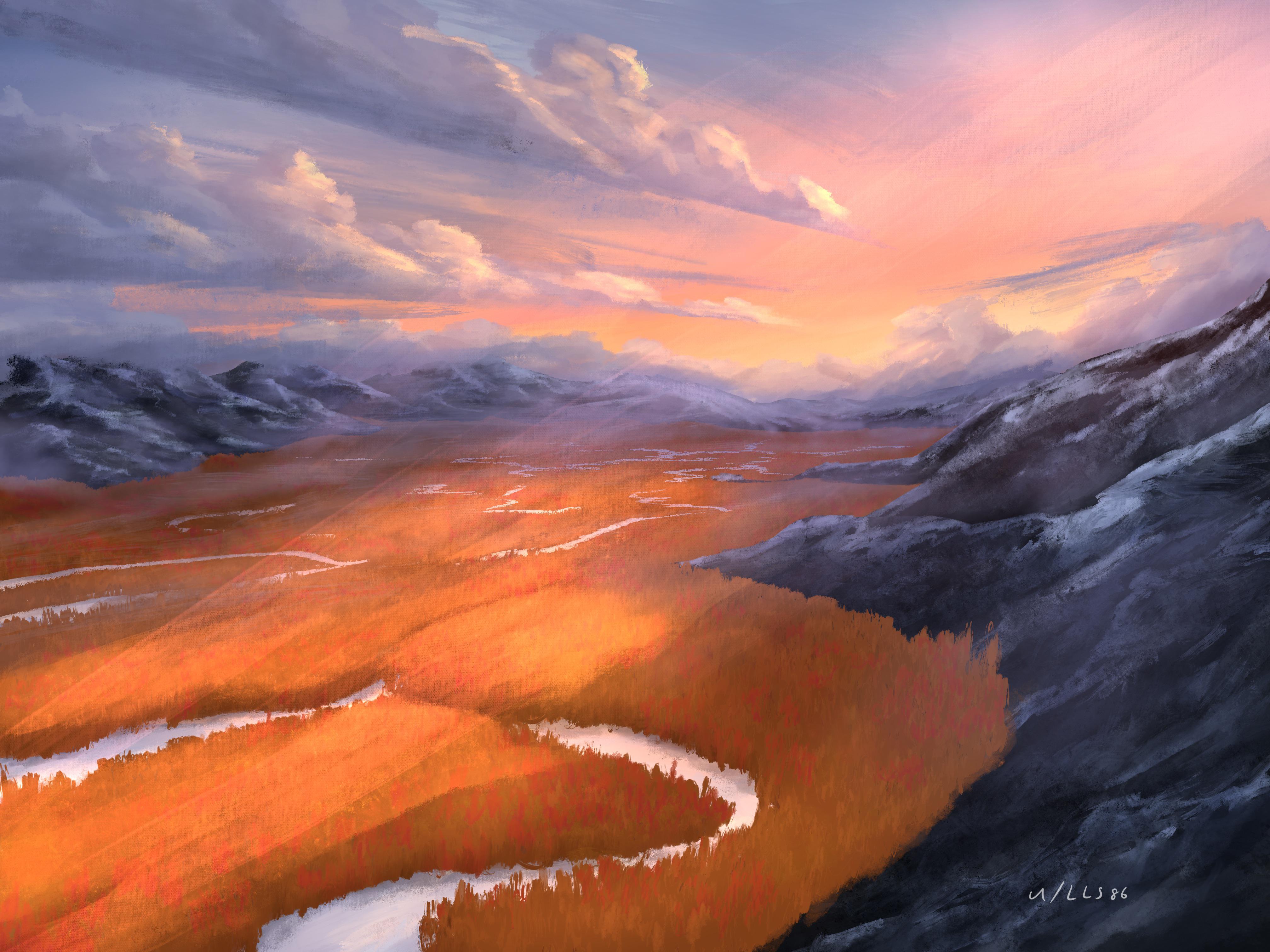 Pathways, me, procreate, 2020 | Scrolller