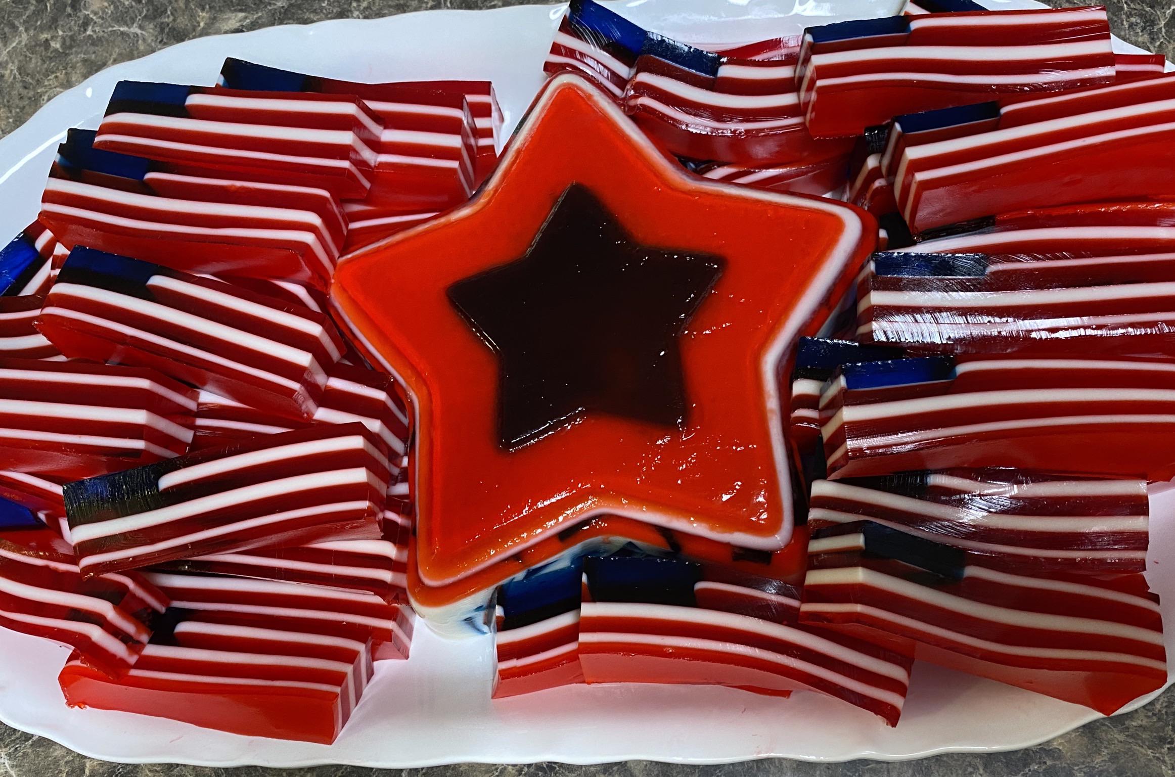 Patriotic jello | Scrolller