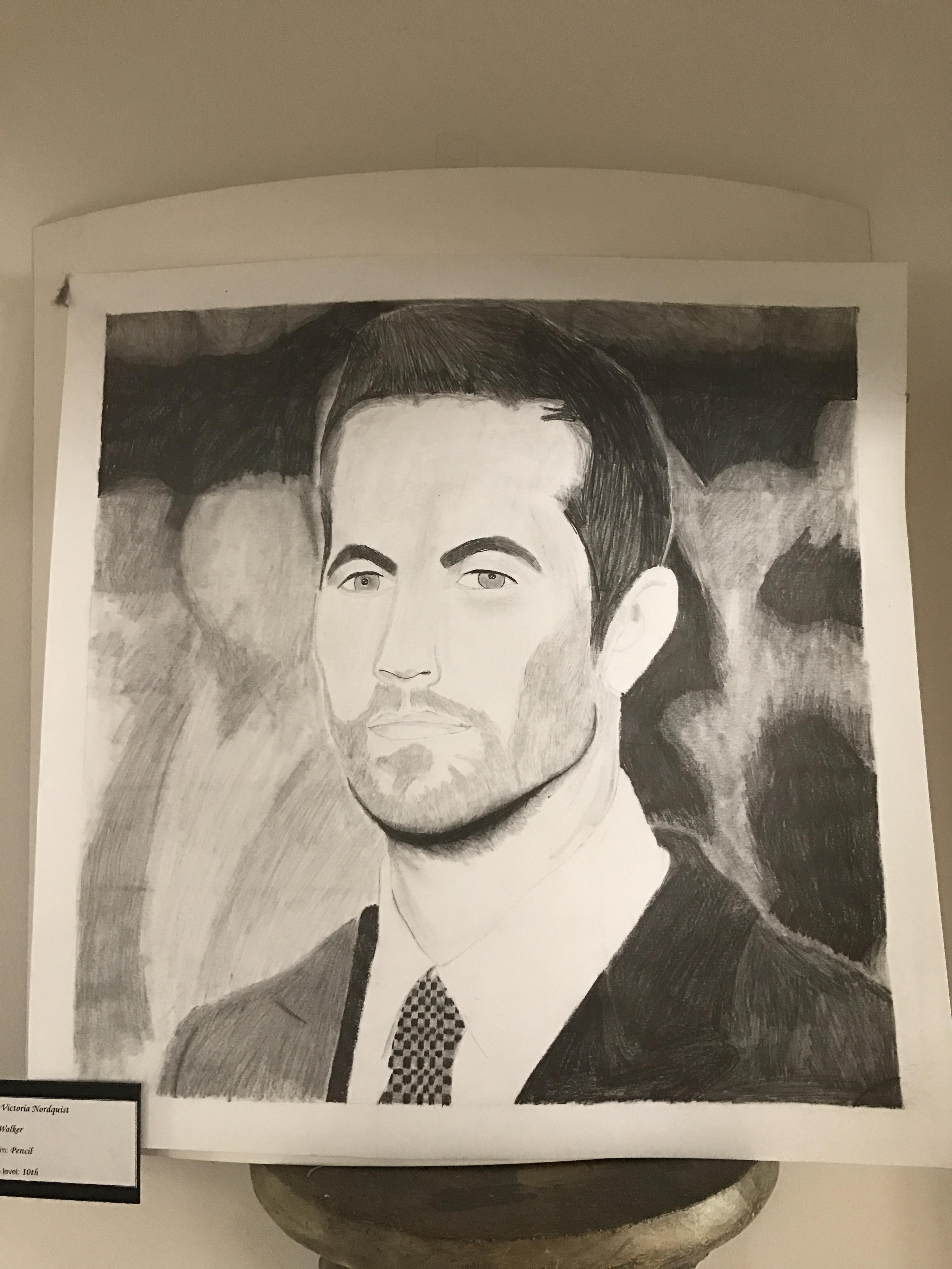 Paul Walker Tribute Drawing | Scrolller