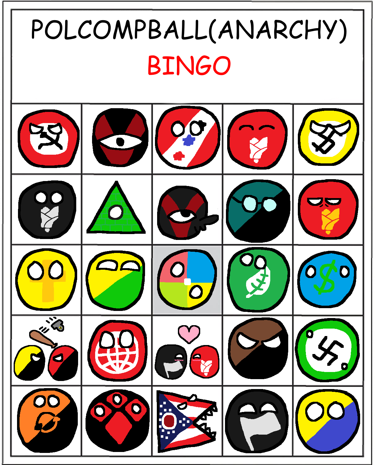 PCB Anarchy Bingo | Scrolller