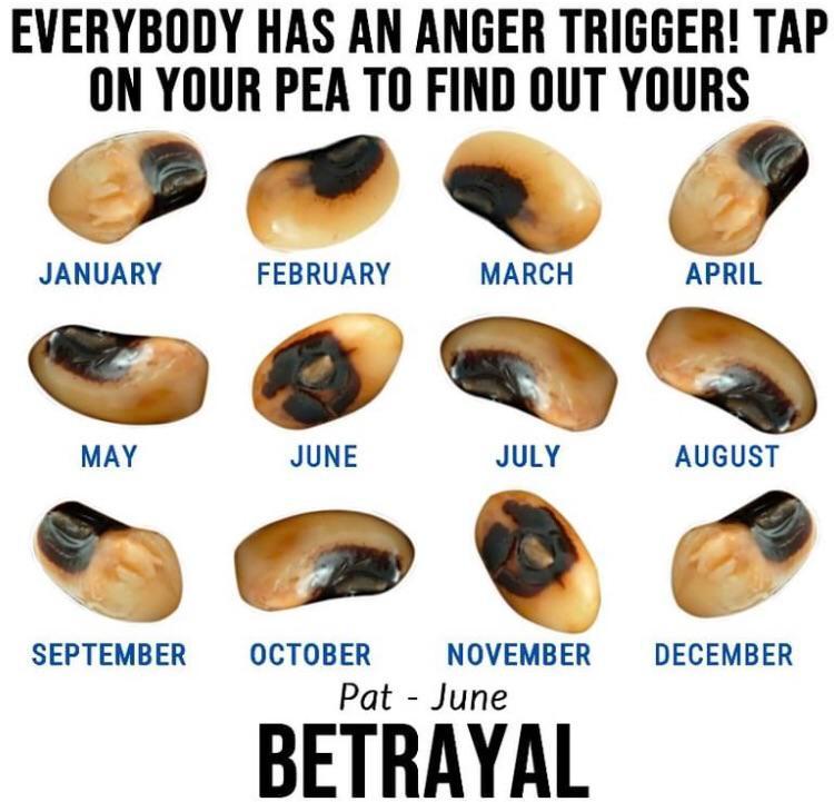 Pea on my face | Scrolller