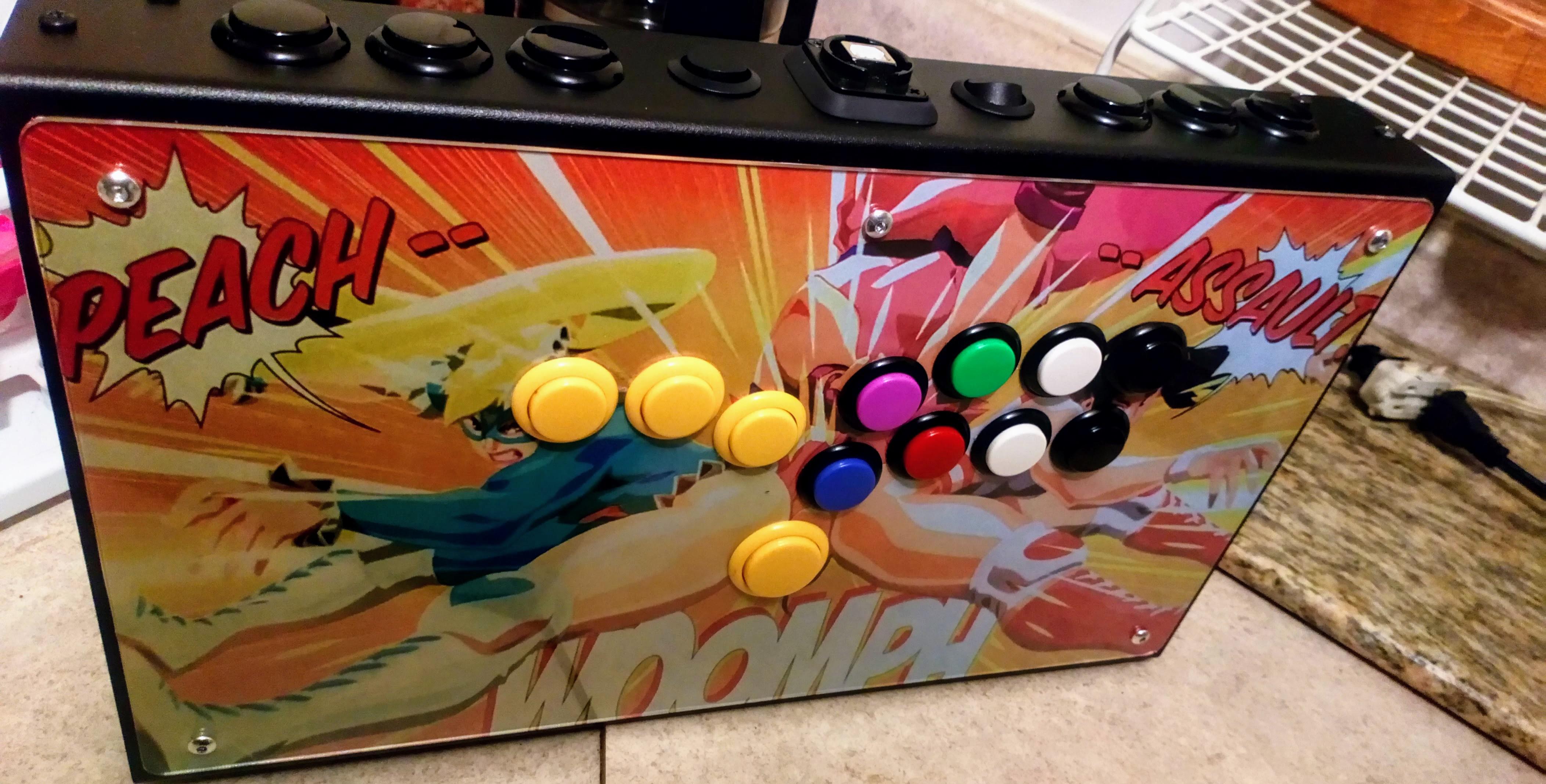 Peach Assault Scrolller