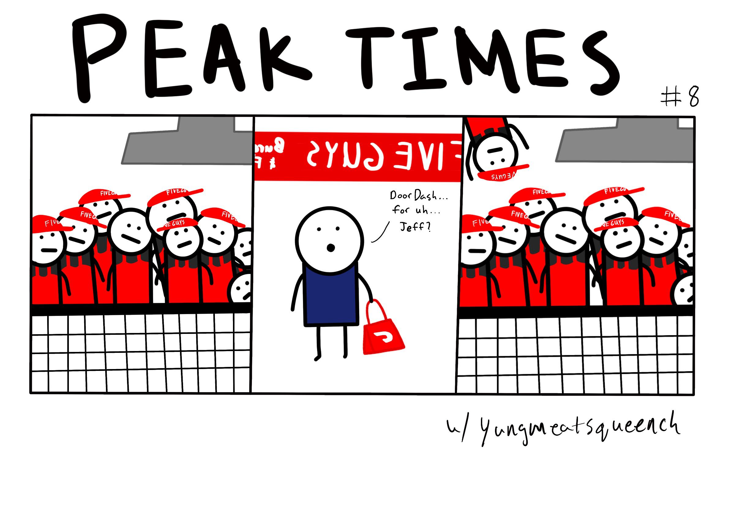 Peak Times #8 - More Than Five Guys | Scrolller