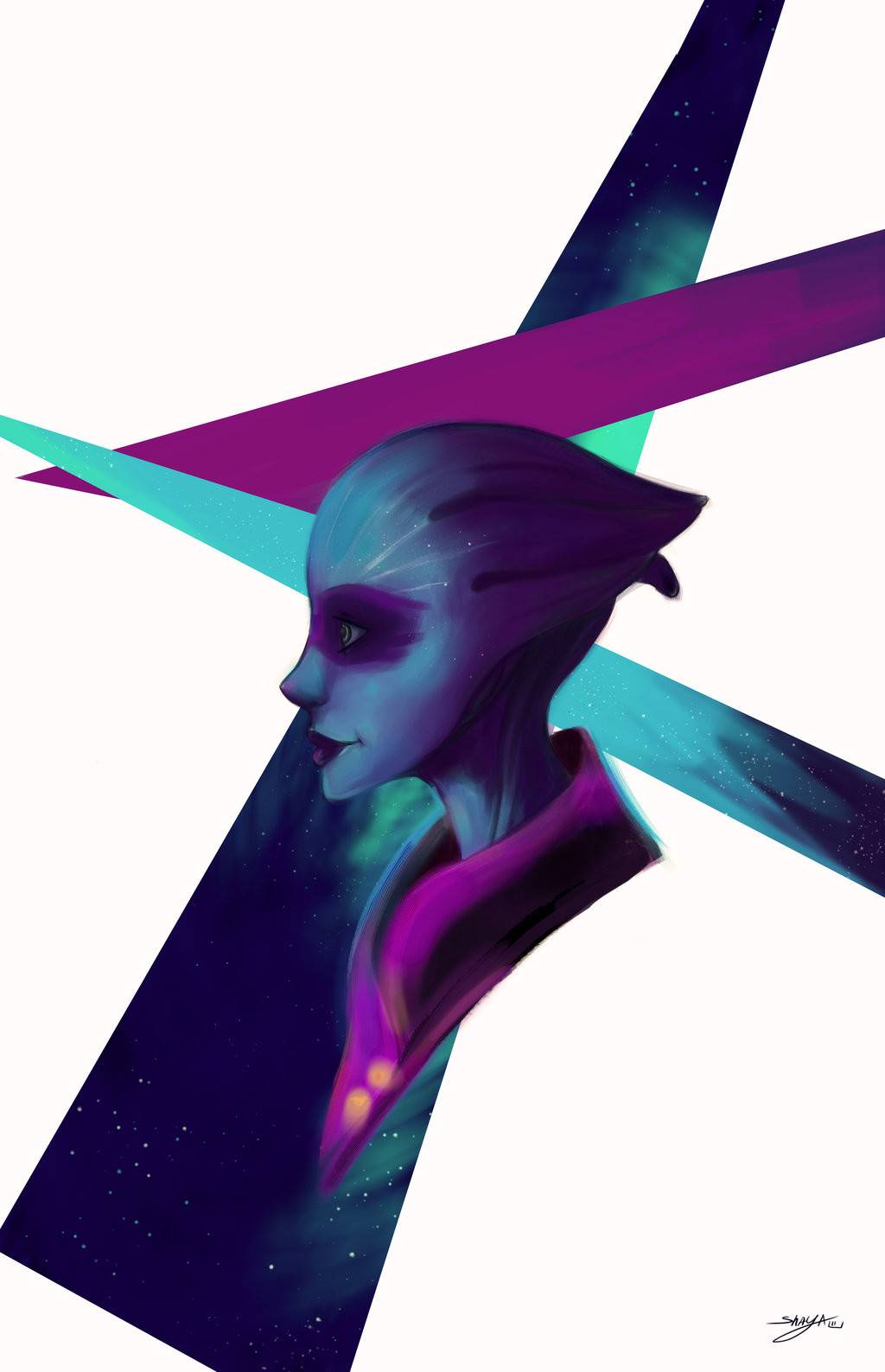 PeeBee: Mass Effect Andromeda fan art by Eveline Fury | Scrolller