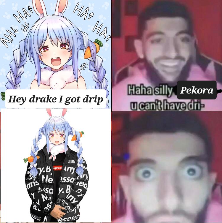 Pekora got dat drip 😳 | Scrolller