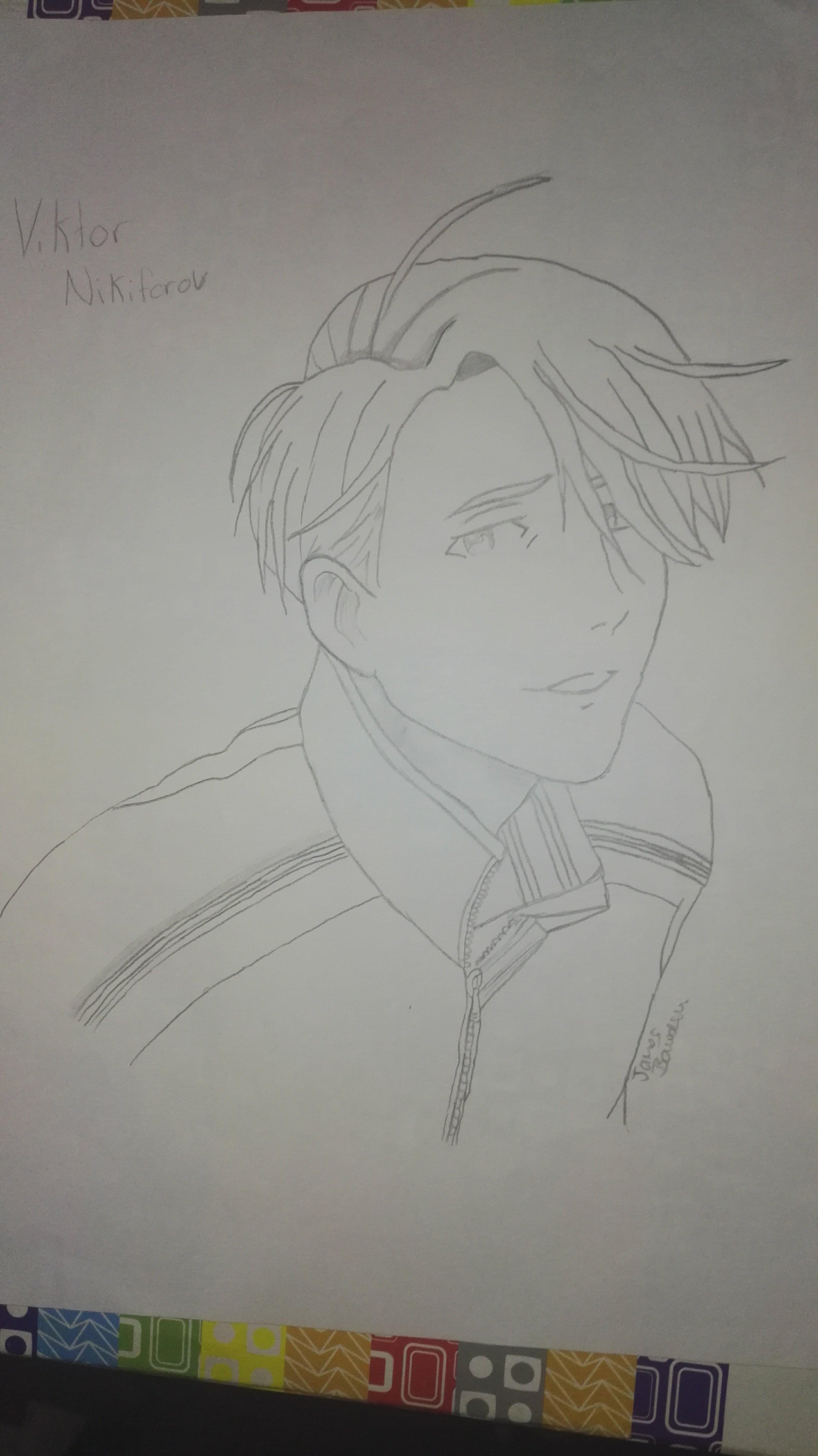Pencil drawing of Viktor | Scrolller