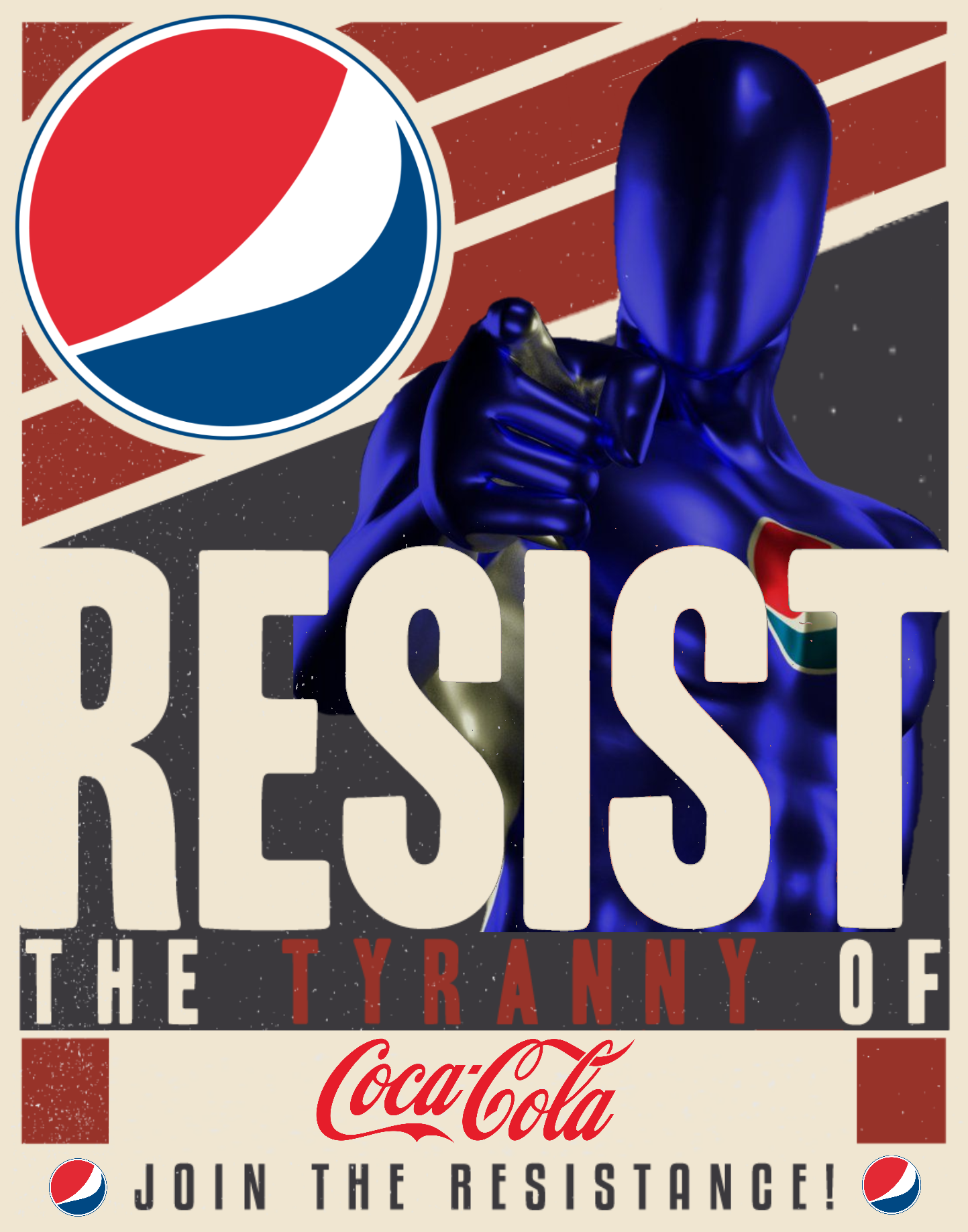 Pepsi Men wants you! | Scrolller