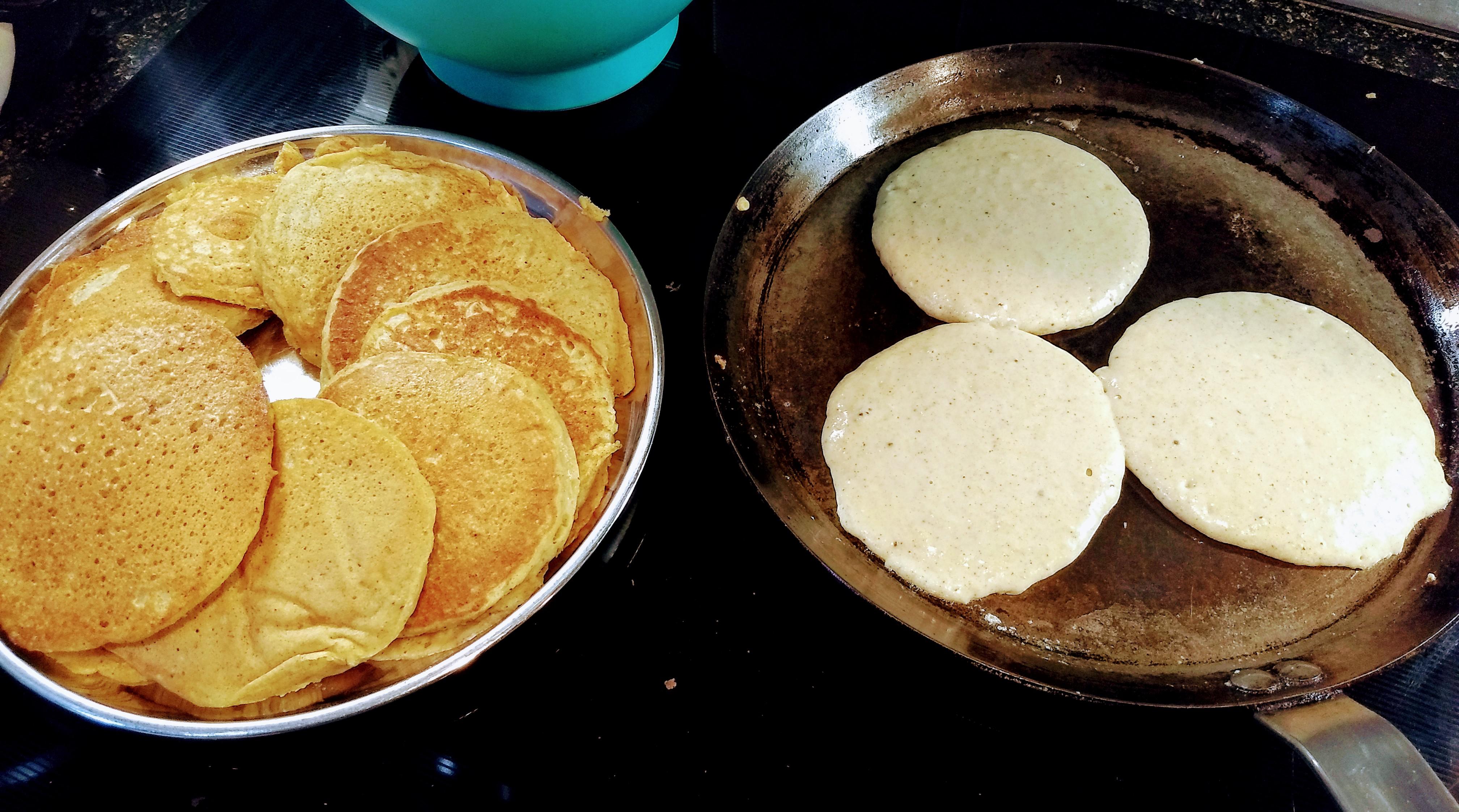 Perfect Pumpkin Pancakes. Debuyer mineral B. | Scrolller