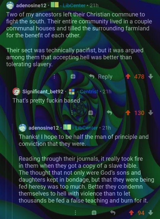 Perhaps the most based cross compass unity I've ever witnessed. They literally went on a fucking ...