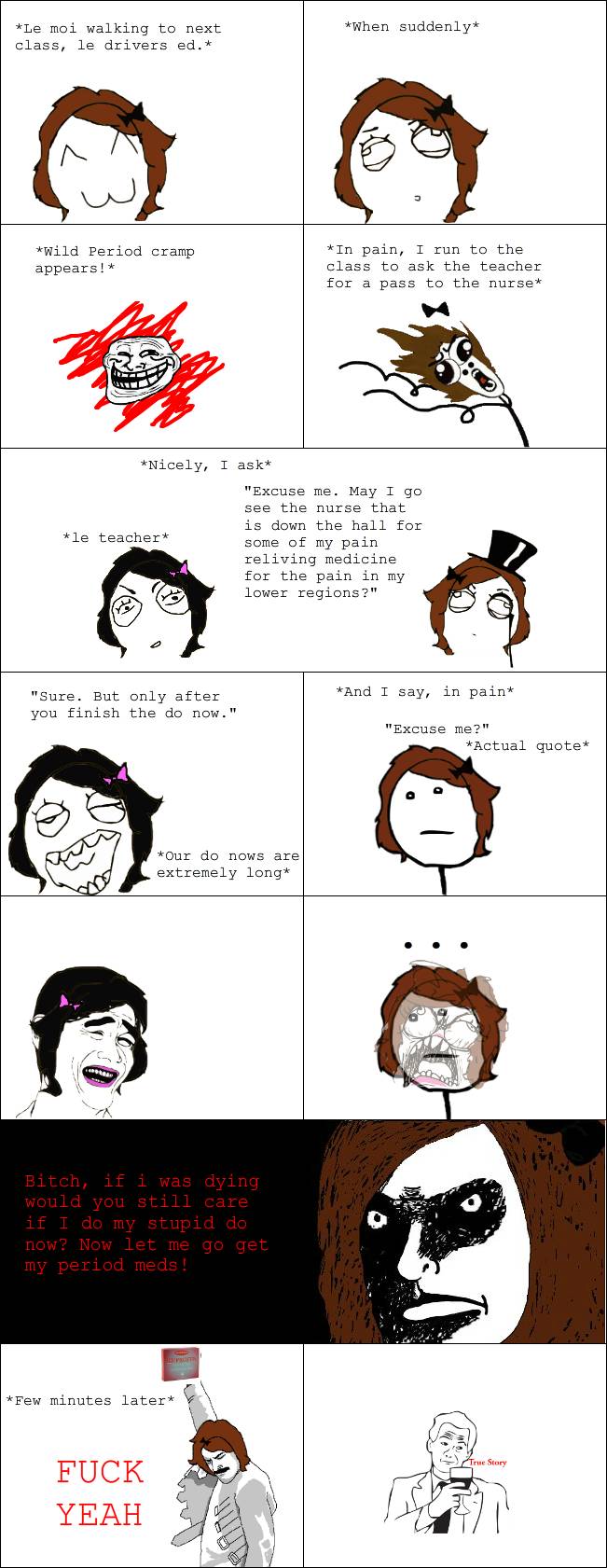 Period Cramp Rage (First!) | Scrolller