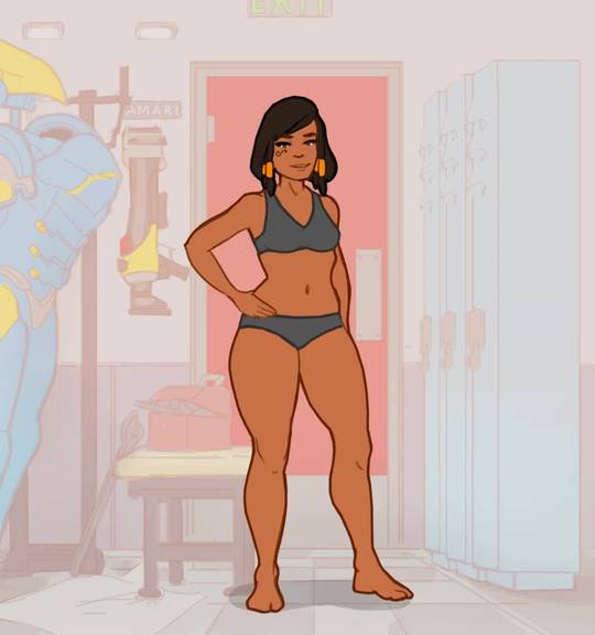 Pharah stripping animation (Level10smut) | Scrolller