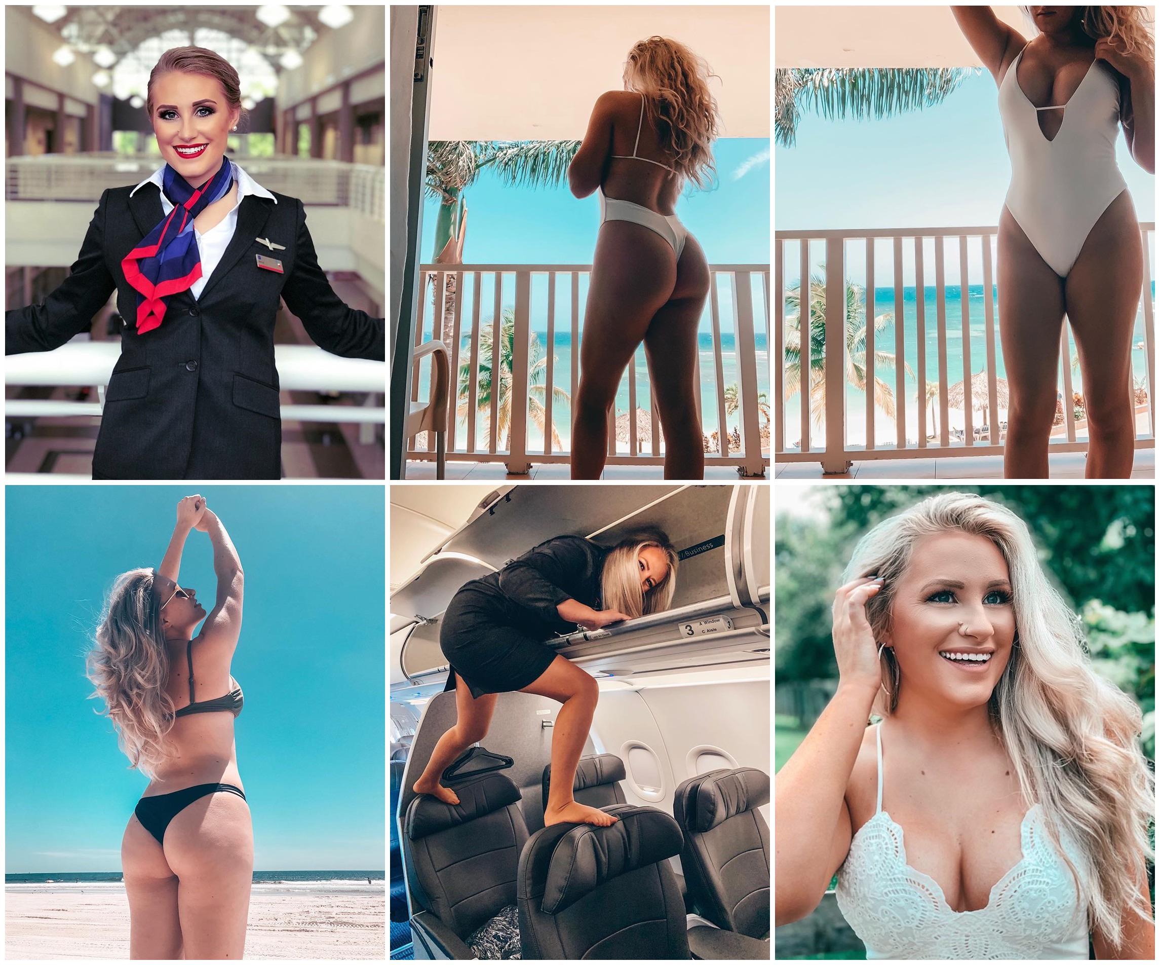 Phat ass flight attendant | Scrolller