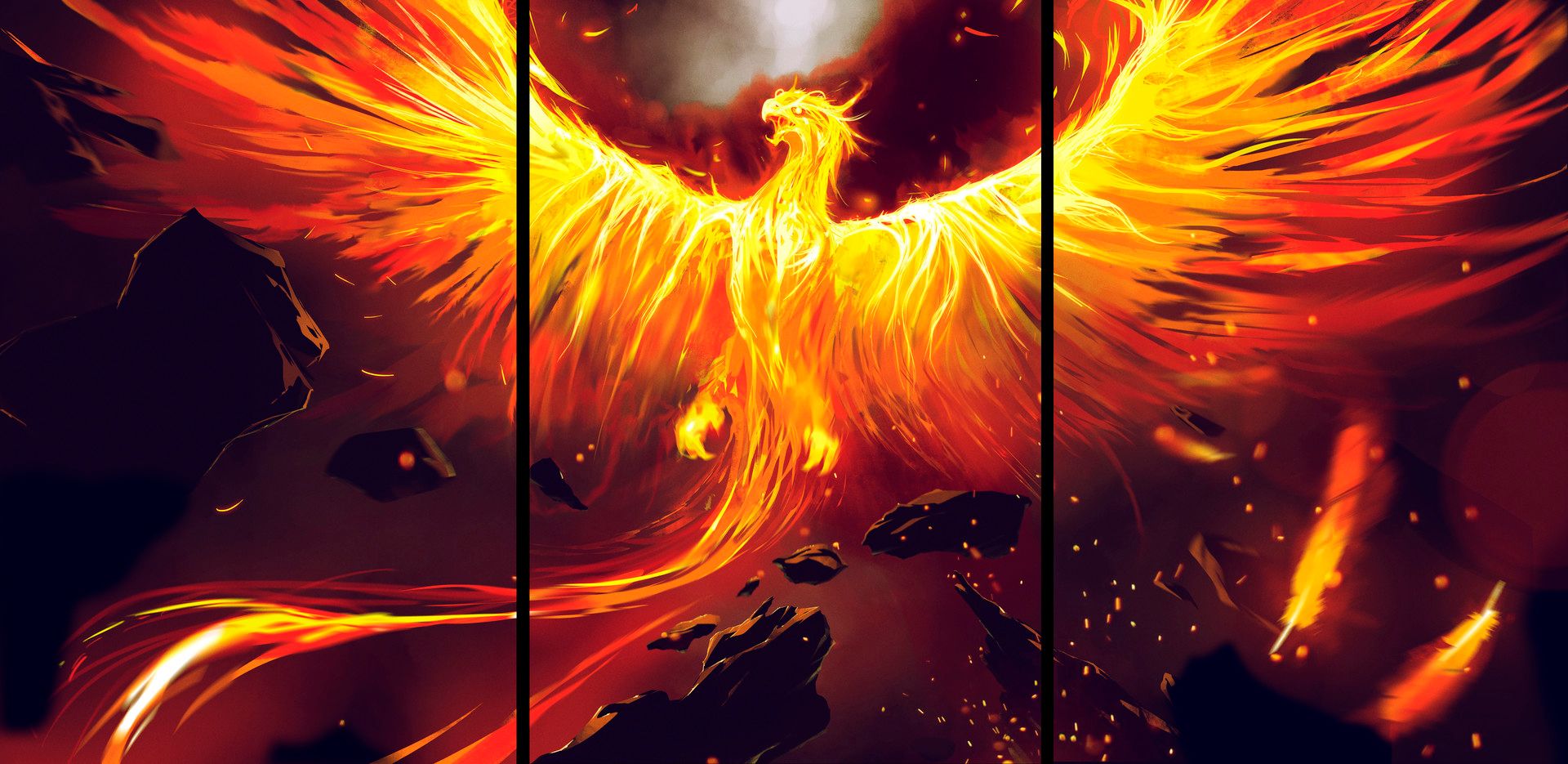 Phoenix, by Illia Tsiushkevich | Scrolller