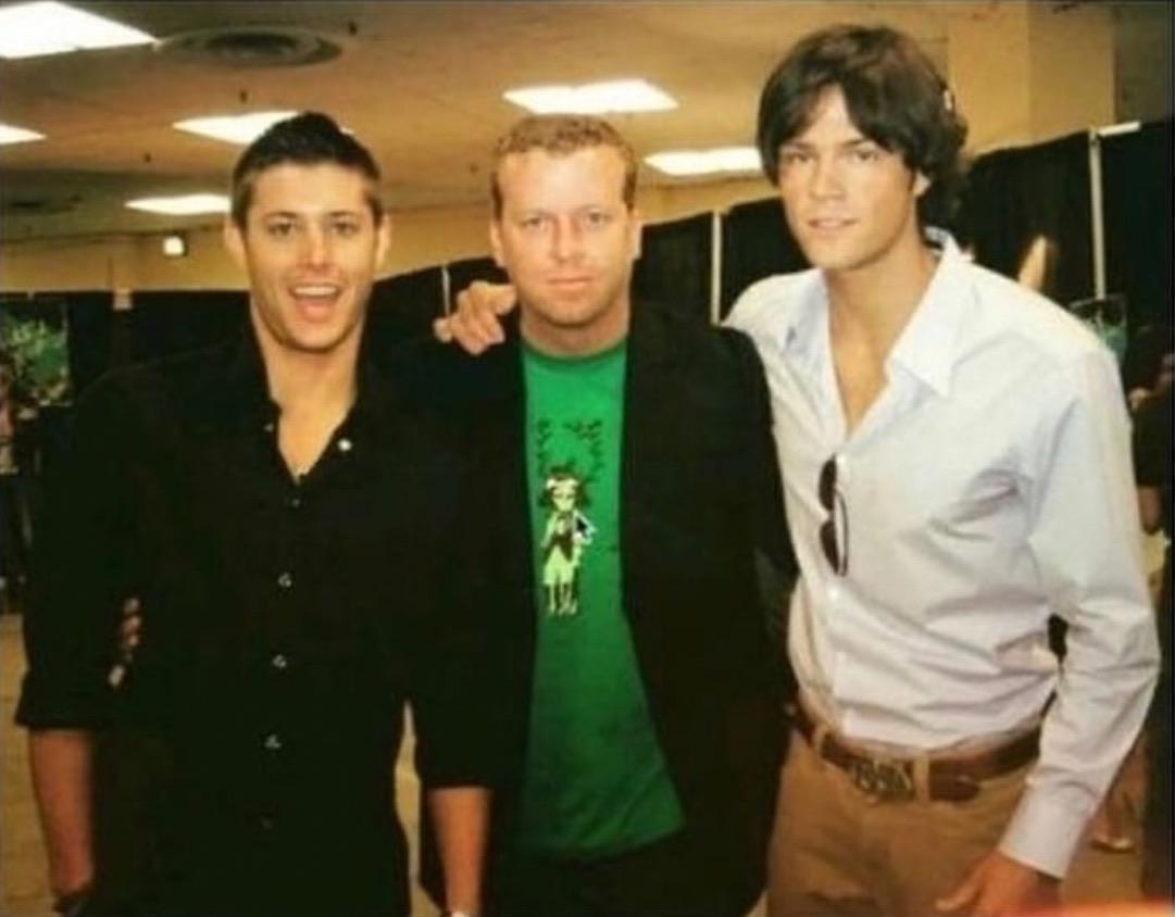 pic of the boys before their first audition together for Supernatural back in 2005 | Scrolller