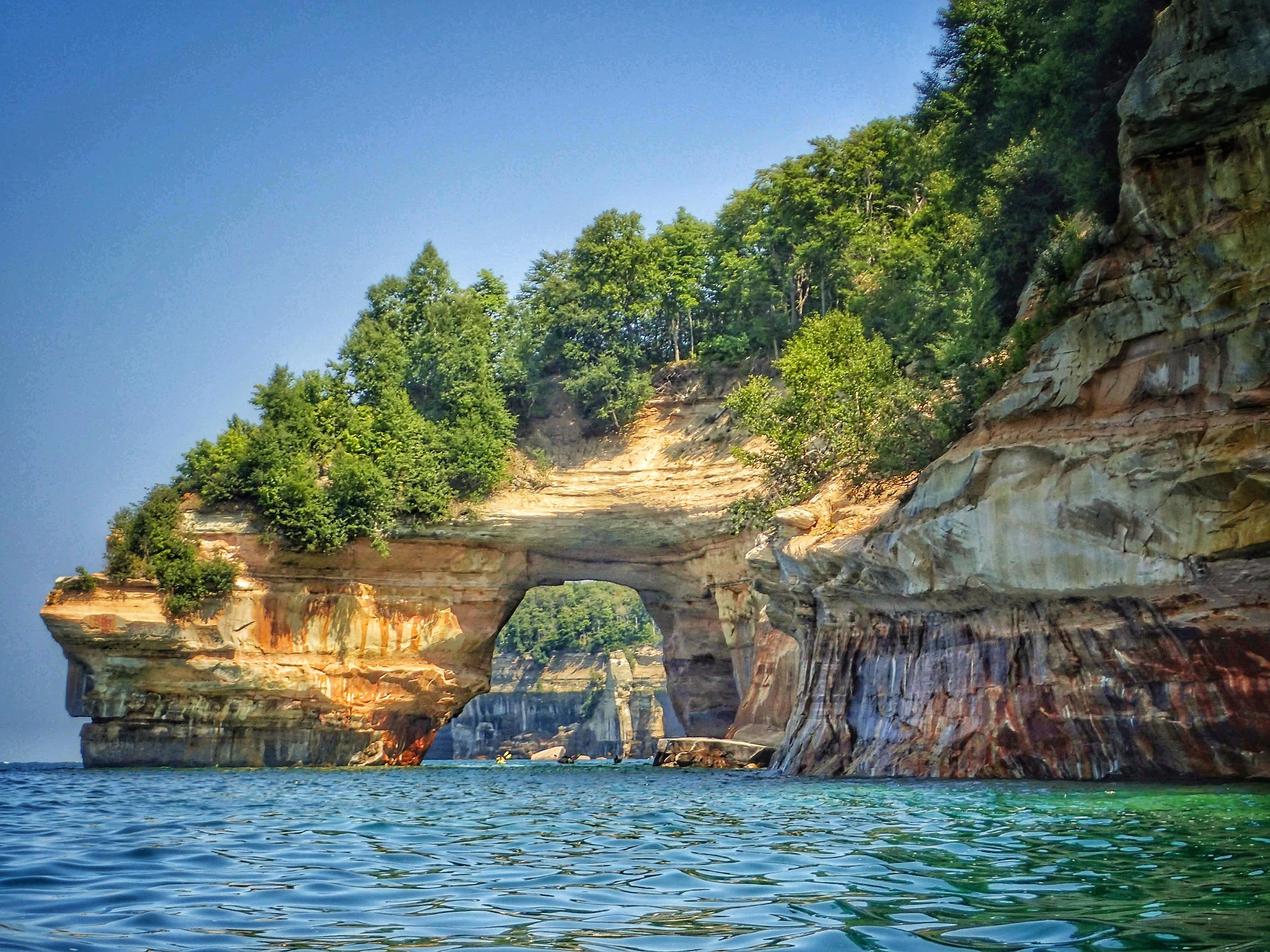 Picrtured Rocks, National Lake Shore (Munising, MI) | Scrolller