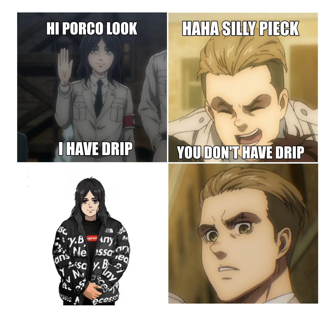 Pieck's got the drip | Scrolller