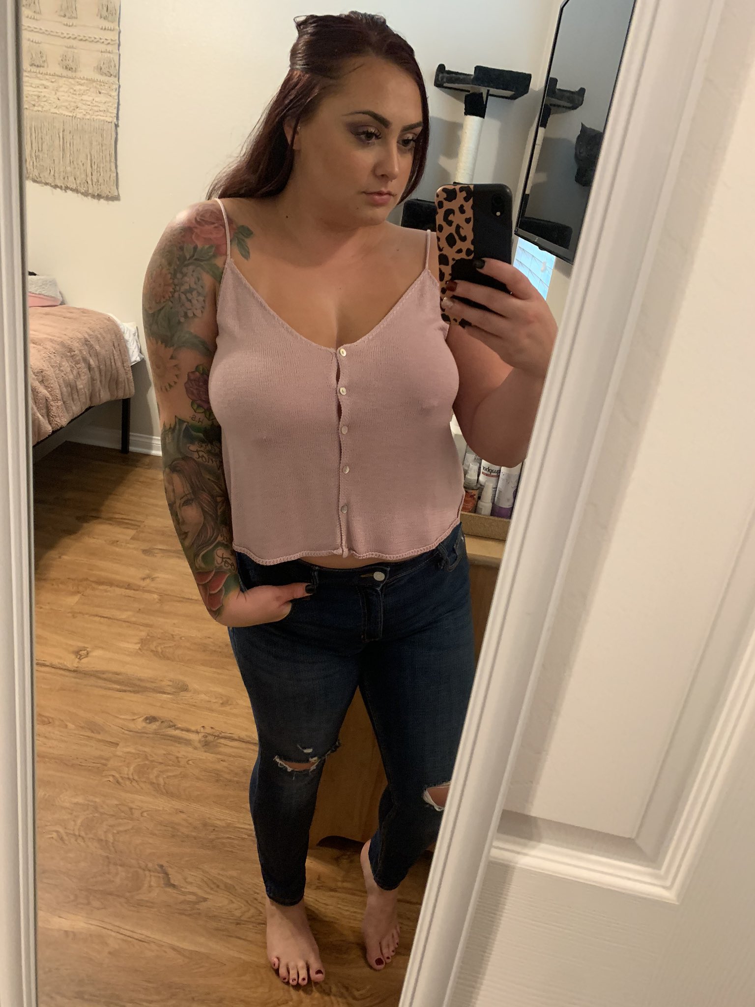 Pierced selfie | Scrolller