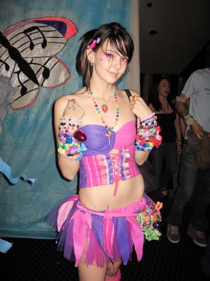 Pink and Purple Kandi Kid | Scrolller