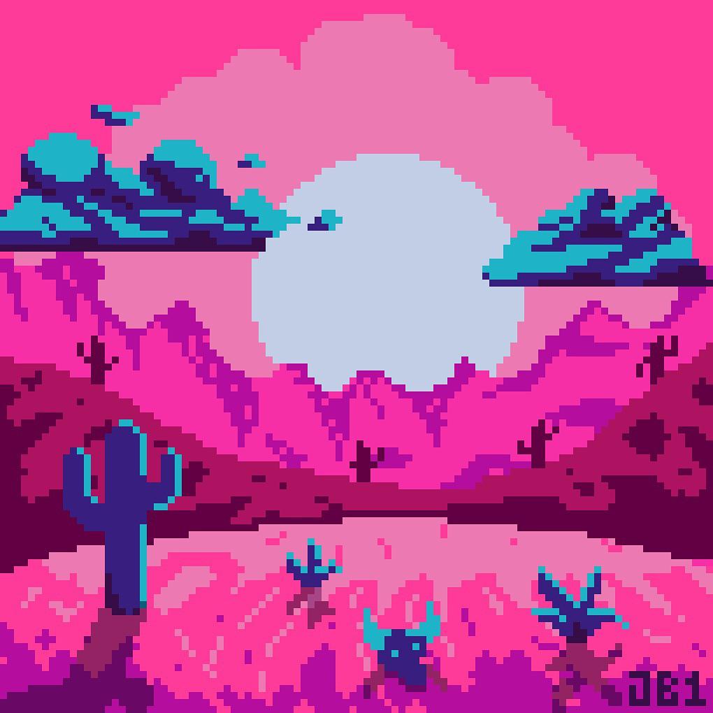 Pink Desert, Joseph, 2021 | Scrolller