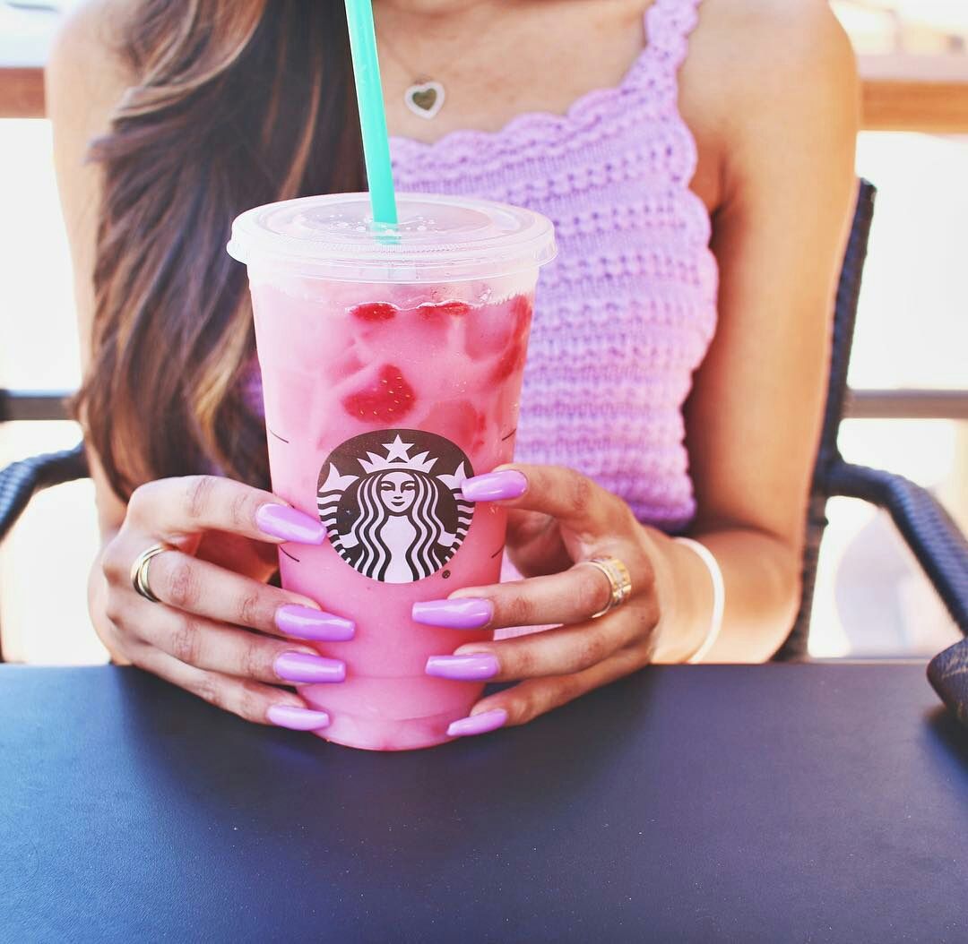 Pink starbucks | Scrolller