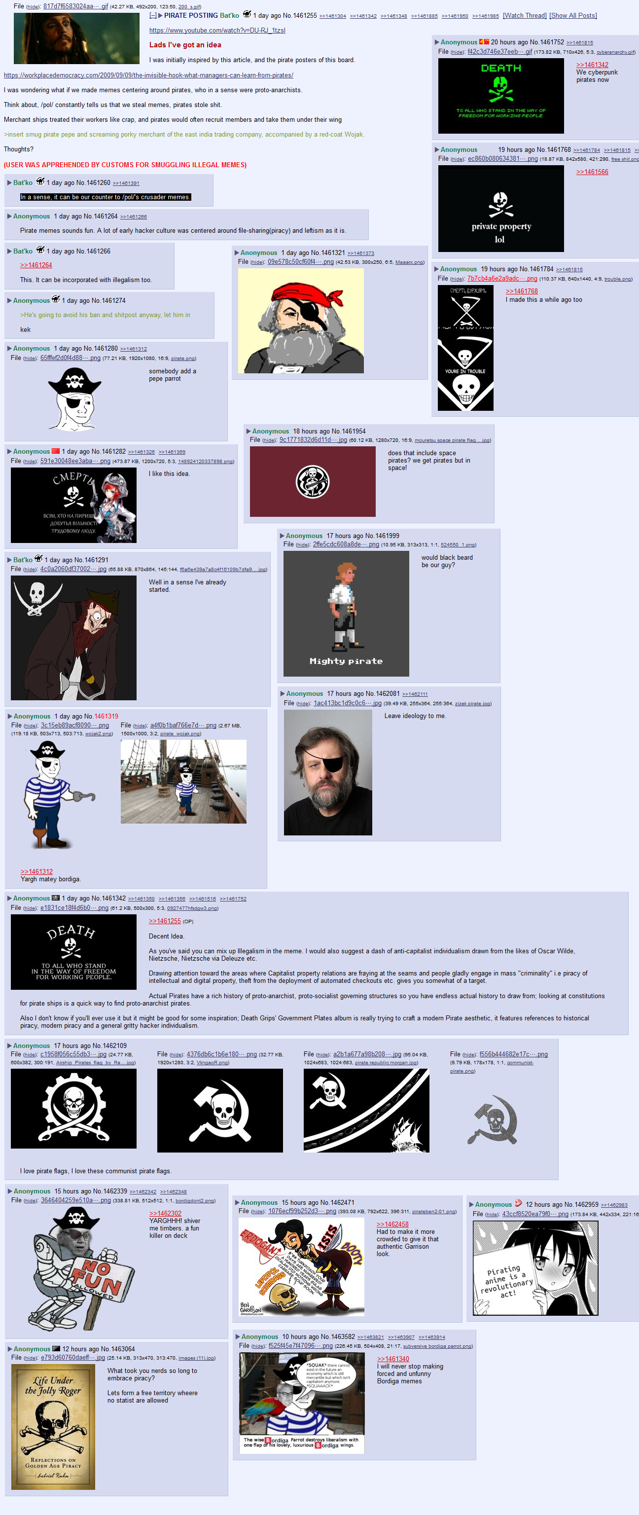 Pirate posting | Scrolller