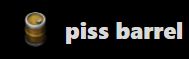 piss barrel | Scrolller