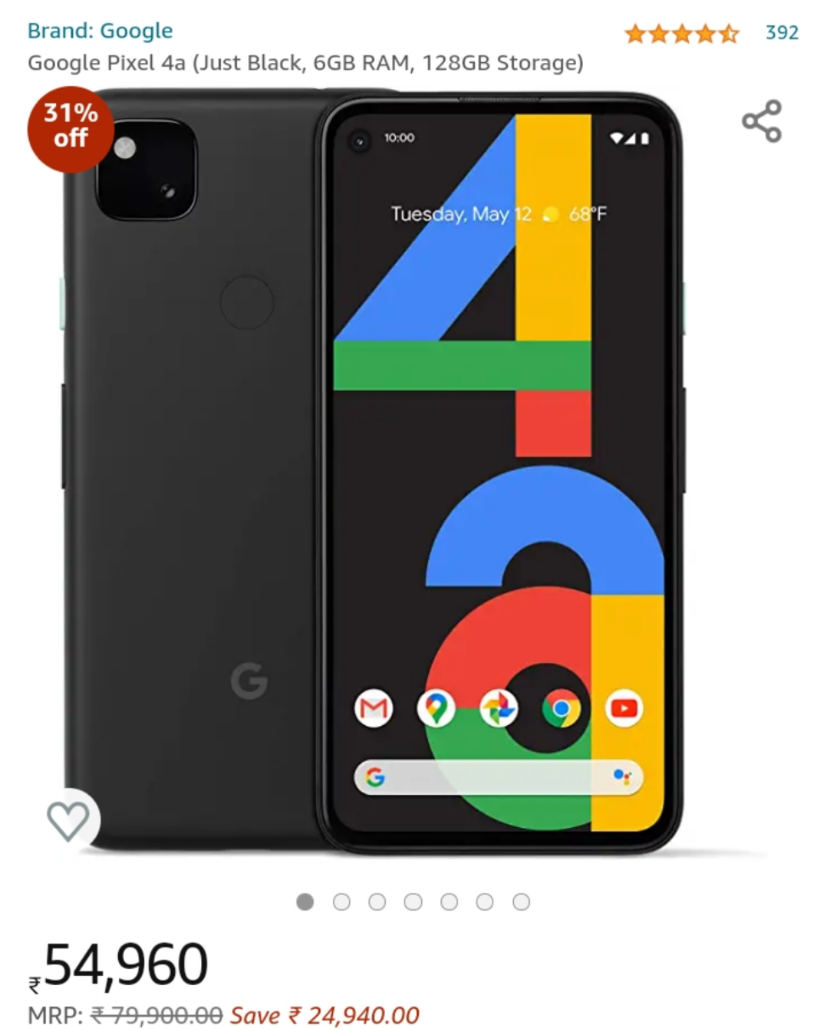 Pixel 4a - Price in India | Scrolller