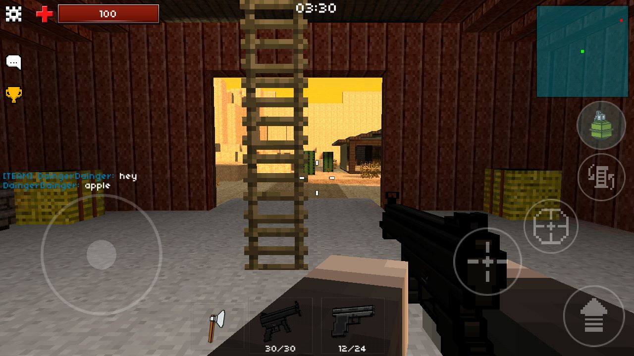 Pixel strike 3d is a name ckise to pixel fun 3d, both on Google play. However, do these ladders ...