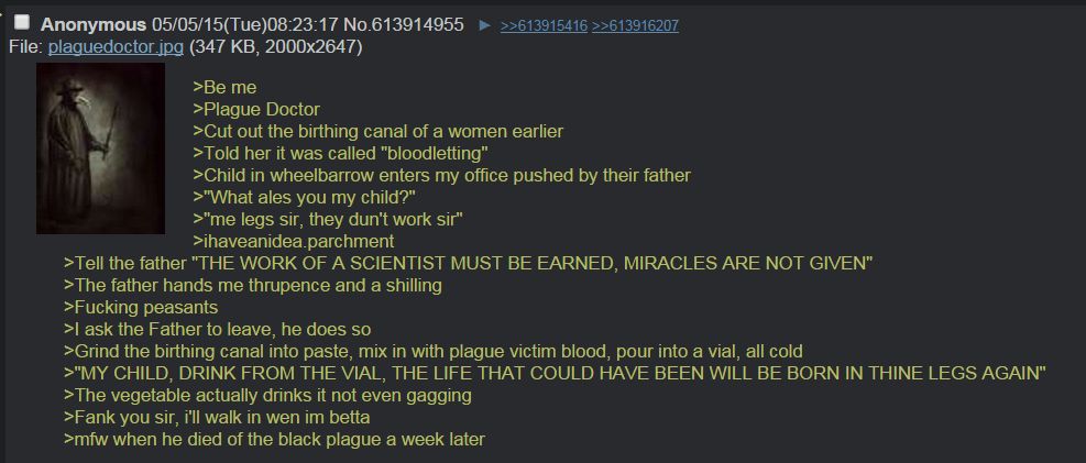 Plague Doctor | Scrolller